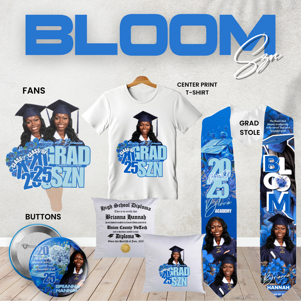 Bloom Szn Graduation Package – Pure Melanin Designz